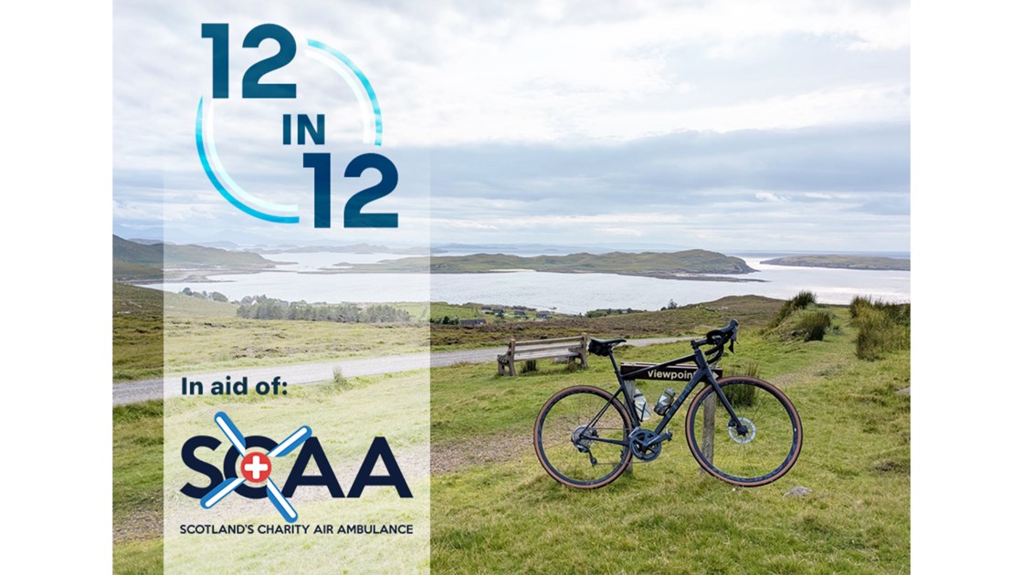 Ewan MacNeilage is fundraising for Scotland's Charity Air Ambulance