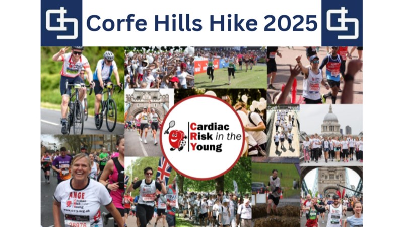 Corfe Hills School is fundraising for Cardiac Risk in the Young