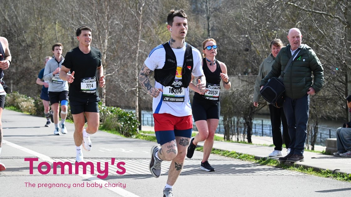 Charlie Lavery is fundraising for Tommy’s, the pregnancy and baby charity