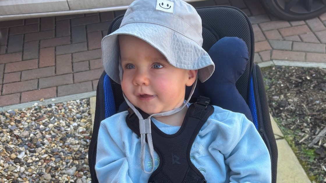Help Little Jamie Take His First Steps - JustGiving