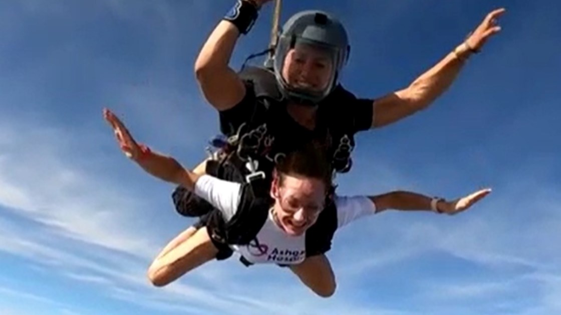 Ashgate Hospice Skydive 2025 (28th July) - JustGiving