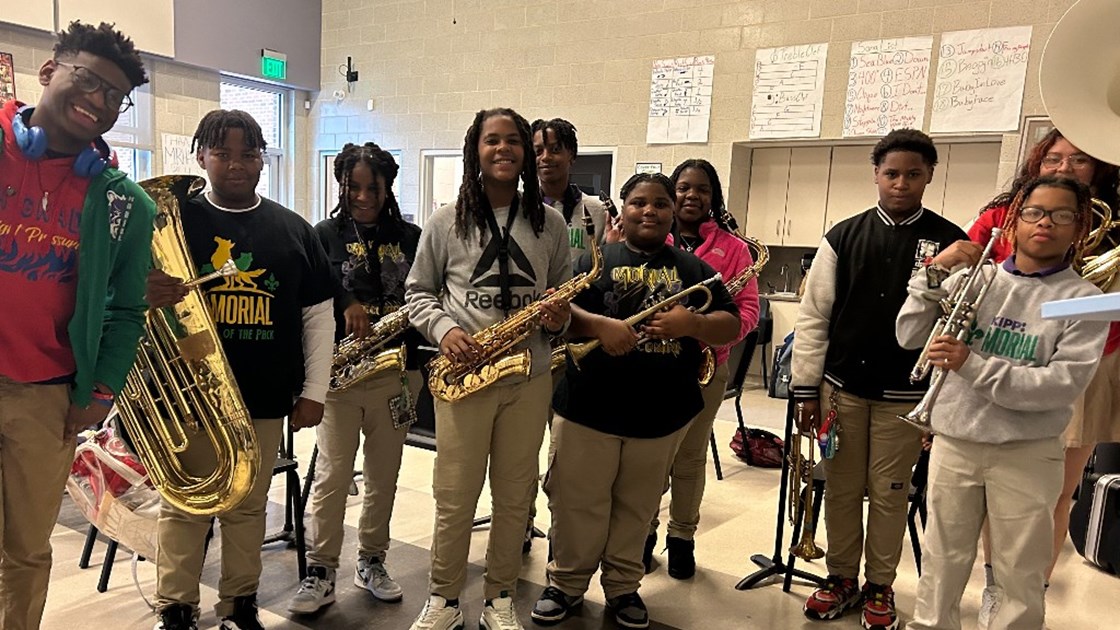 KIPP: Morial Middle School Band - JustGiving