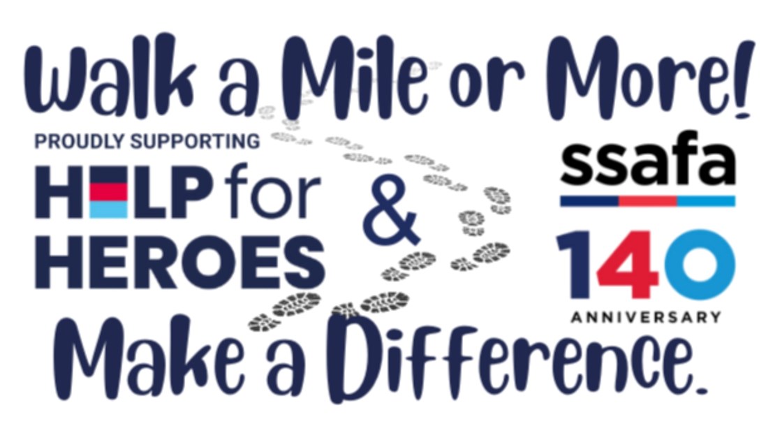 Team fundraising for Help for Heroes and SAAFA is fundraising for SSAFA