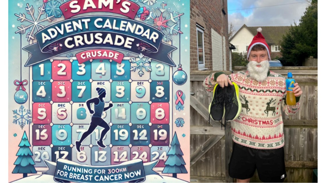 Sam Robinson is fundraising for Breast Cancer Now