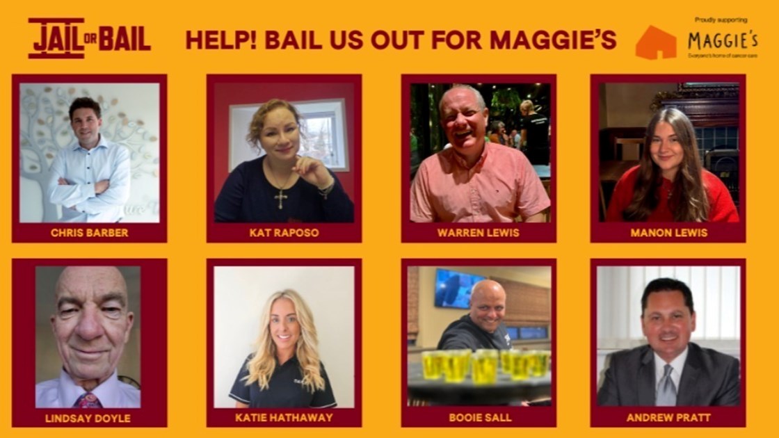 Jail or Bail for Maggie's Cardiff - JustGiving