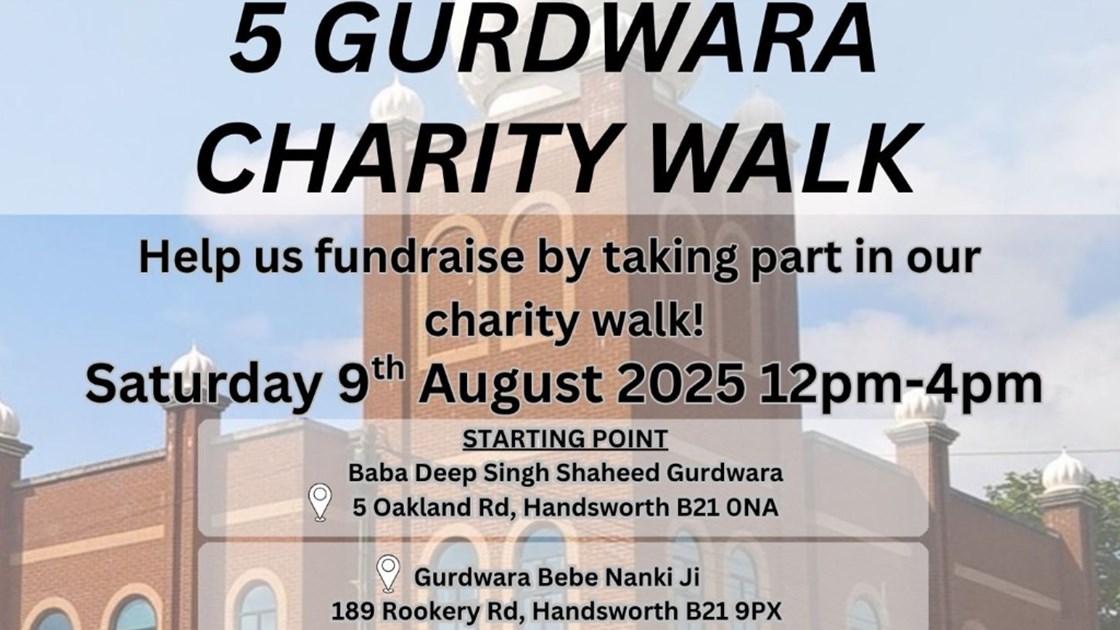 5 Gurdwara Charity Walk: The Sikh Soup Kitchen - JustGiving