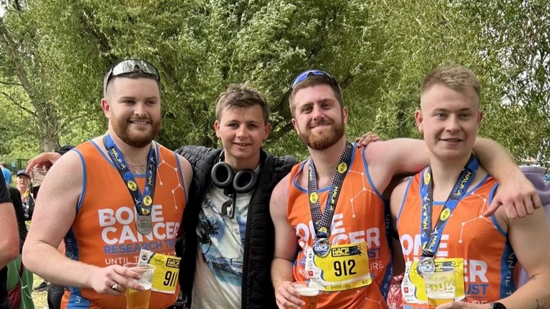 Corey Fletcher is fundraising for Bone Cancer Research Trust