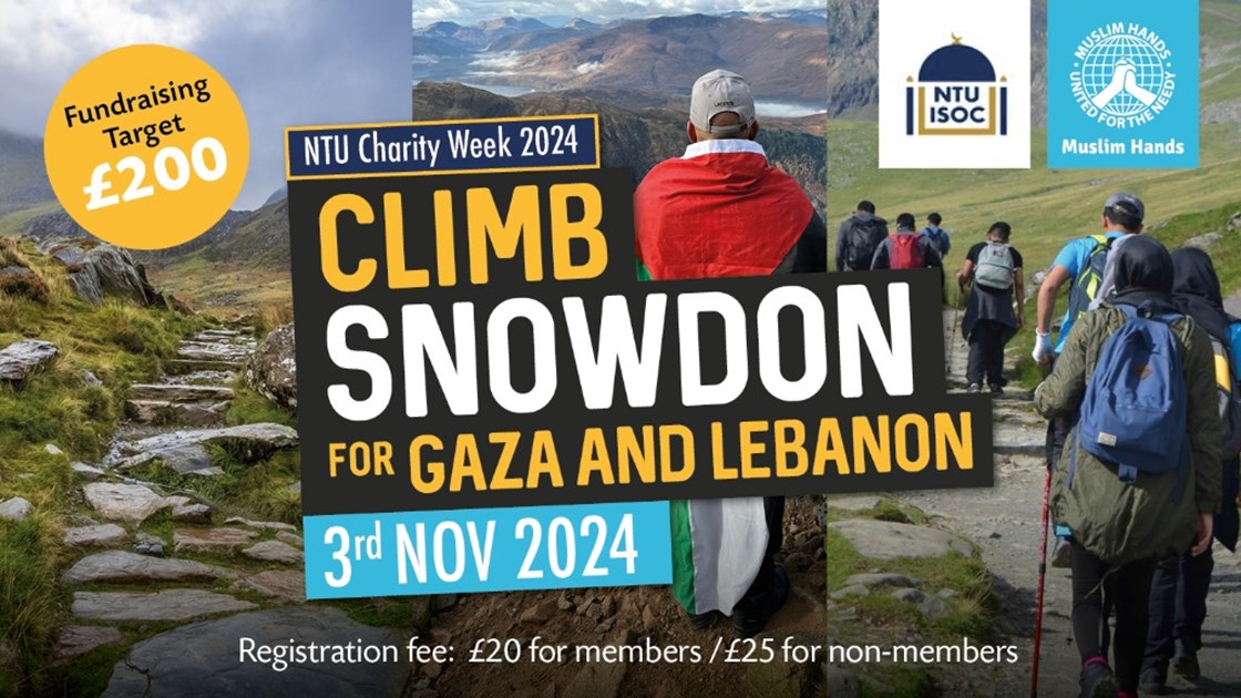 NTU Charity Week: Snowdon Challenge - JustGiving
