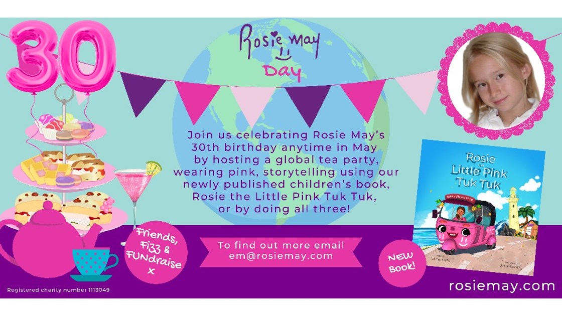 Rosie May Day 2023 - JustGiving