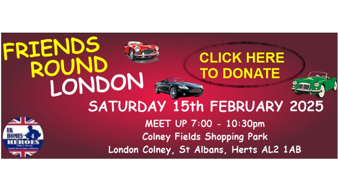 Andrew Watson is fundraising for UK HOMES 4 HEROES PRIDE & PASSION