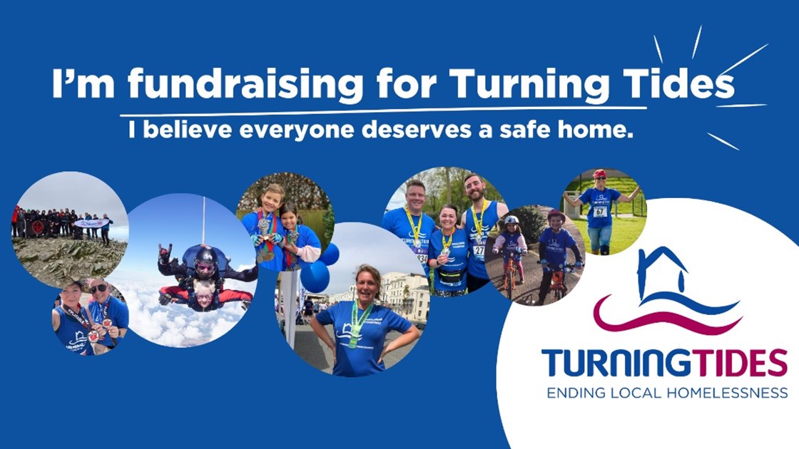 Maxim Gill is fundraising for Turning Tides Homelessness