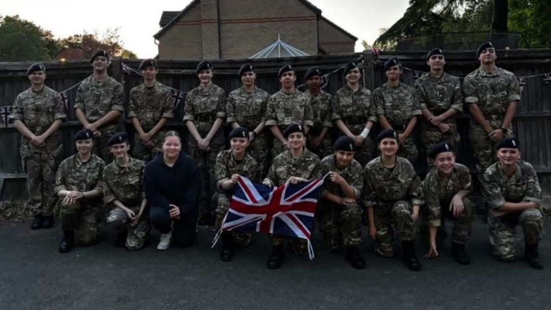 9th Platoon Cadets is fundraising for Cancer Research UK