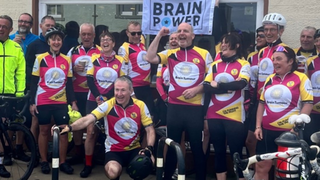 Malcolm Graham is fundraising for Brain Tumour Research
