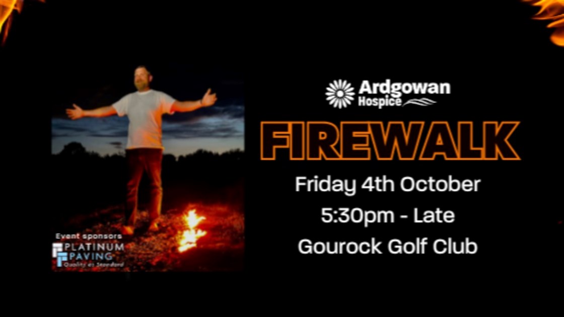 Firewalk 2024 - JustGiving