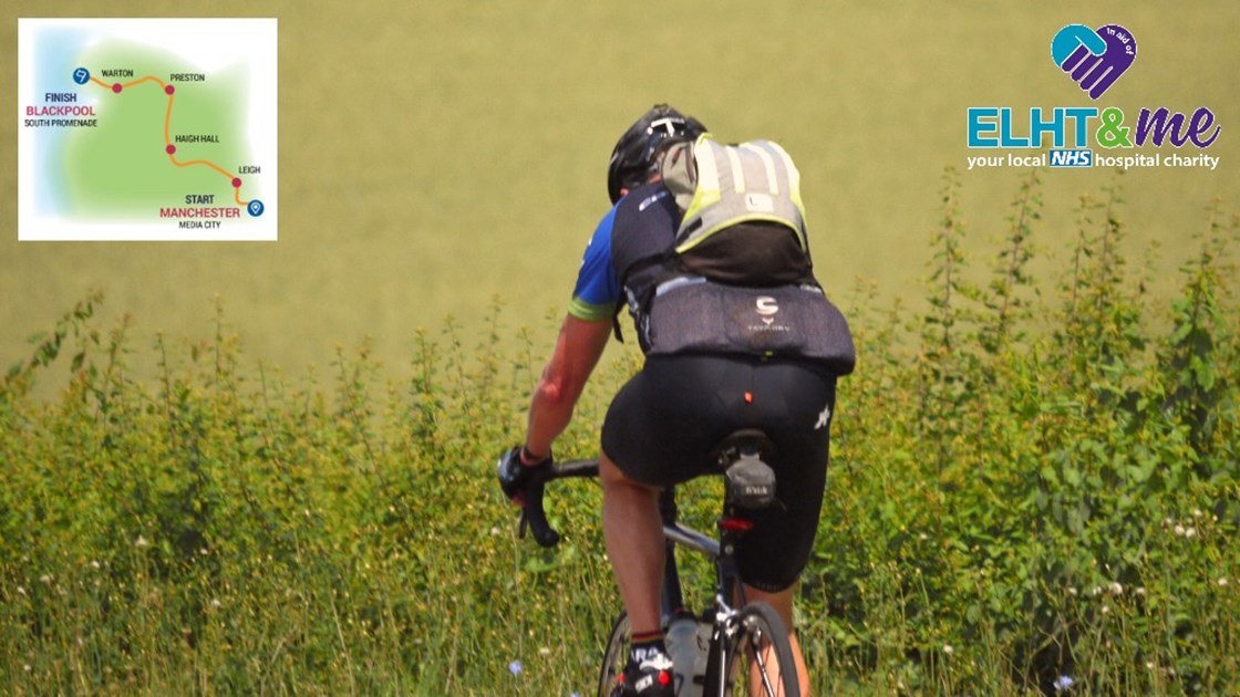 Gen Thewlis is fundraising for ELHT&ME