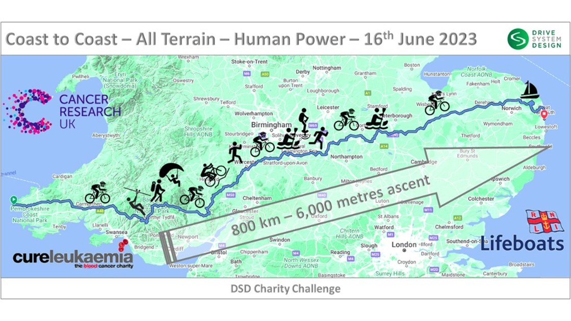 DSD Cross country challenge - Cure Leukemia is fundraising for RNLI ...