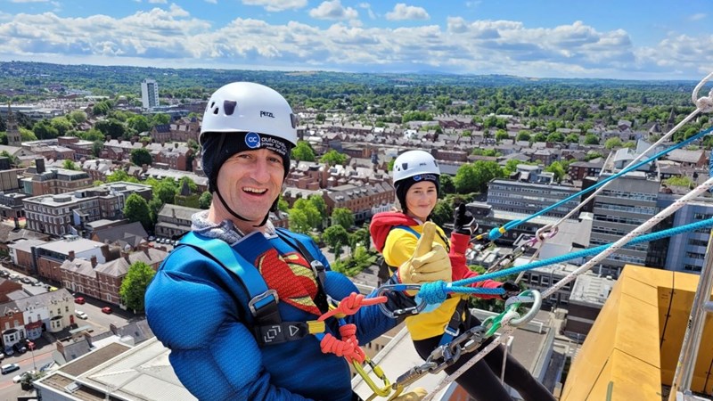 Take on the Tower Superhero Abseil 2023 - JustGiving