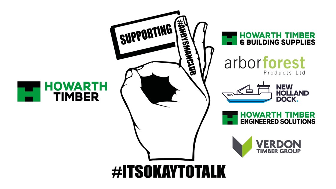 Howarth Timber Group Charity Partner is fundraising for ANDYSMANCLUB