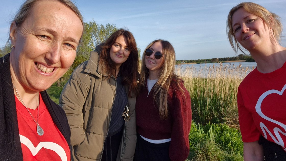 Rachel Kelly is fundraising for British Heart Foundation