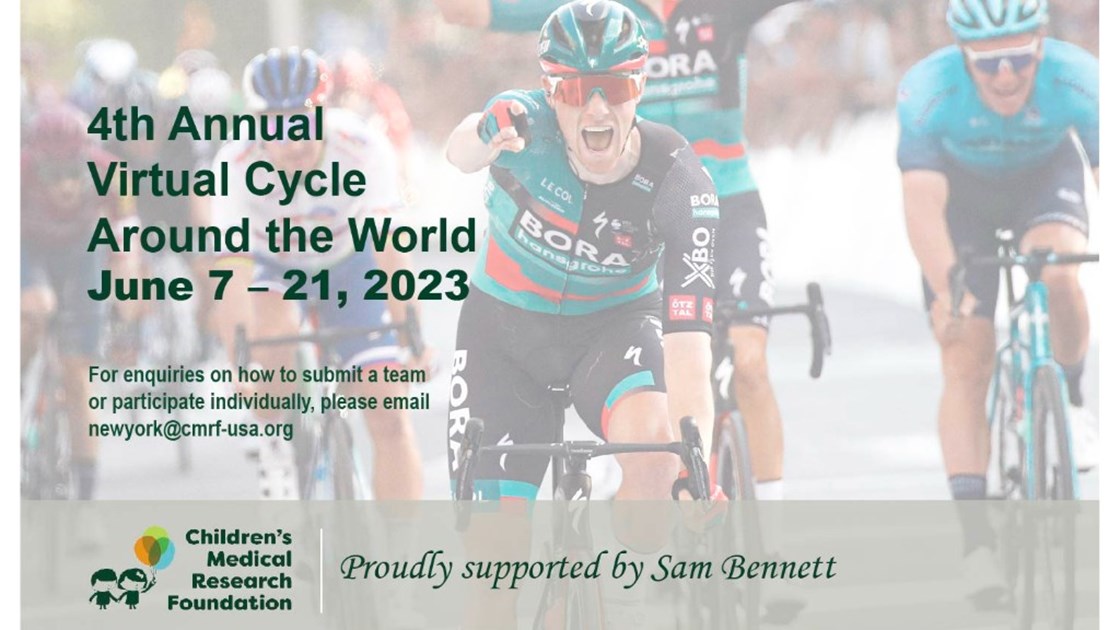 CMRF Virtual Cycle 2023 - JustGiving