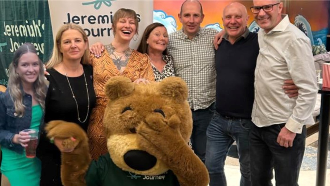 Adrian Grainger is fundraising for Jeremiah's Journey