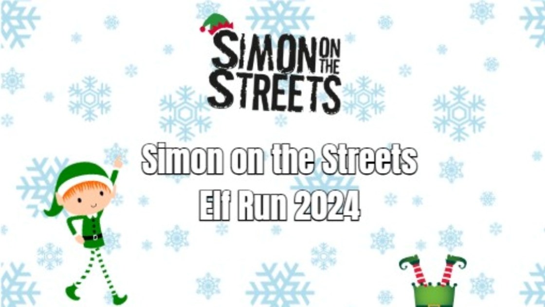 Simon on the Streets Elf Run 2024 - JustGiving
