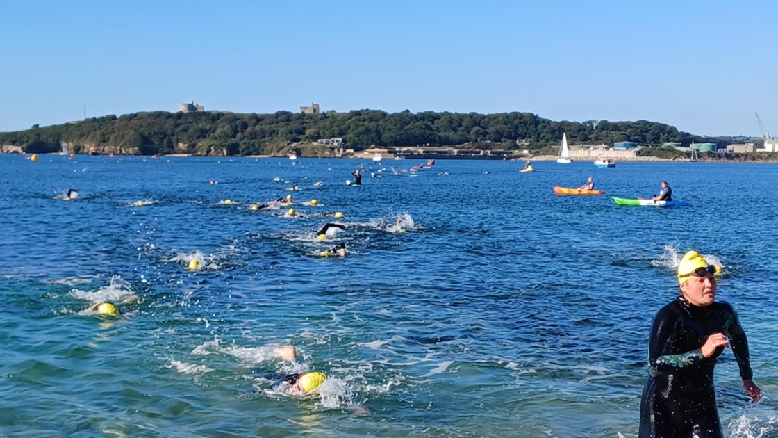 RNLI Castle 2 Castle Swim 2023 - JustGiving