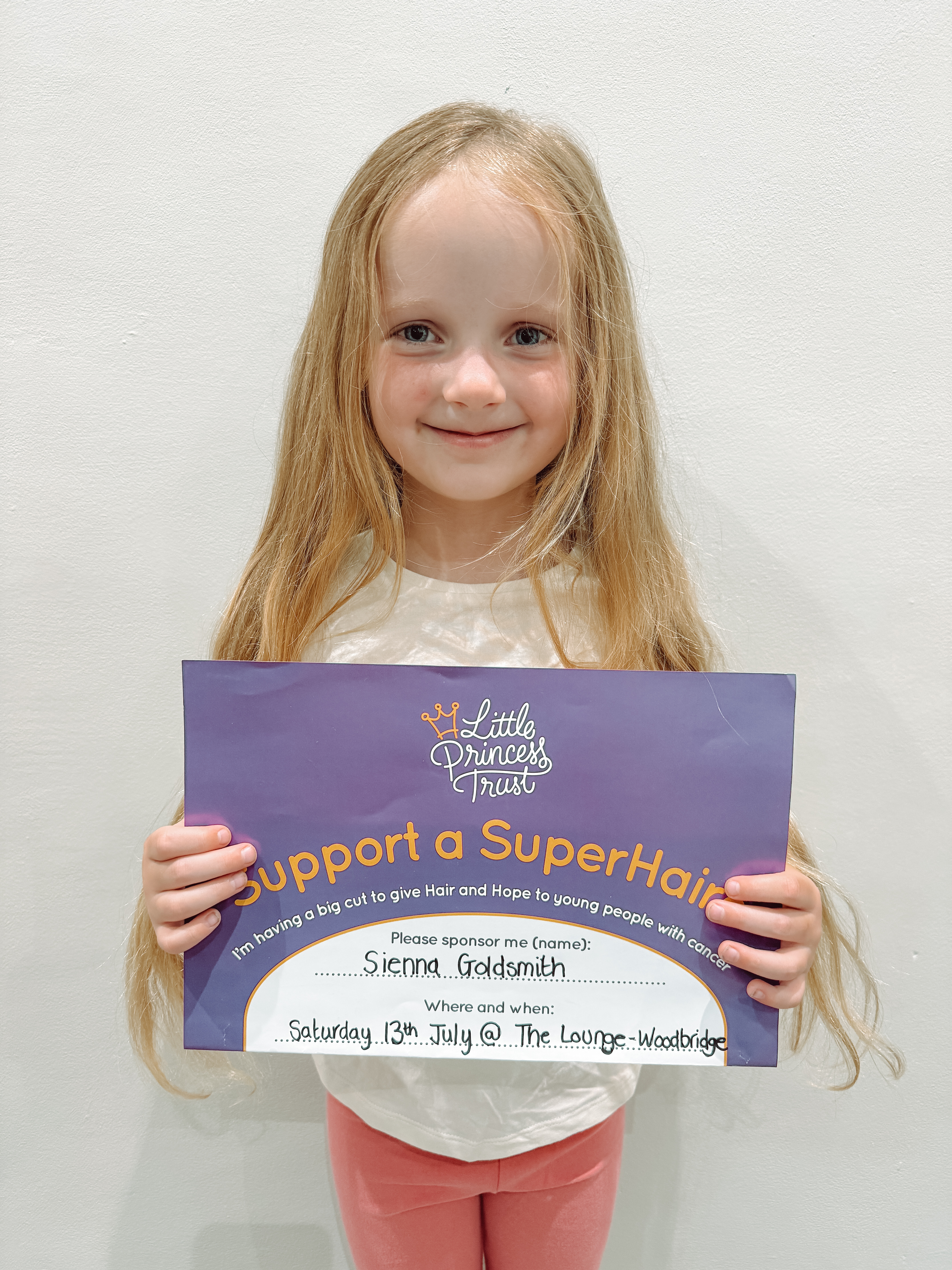 Charlotte Goldsmith is fundraising for Little Princess Trust