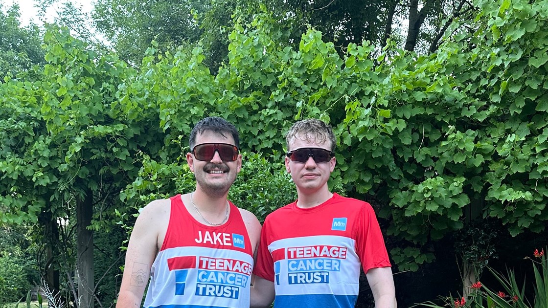 Jake Staples is fundraising for Teenage Cancer Trust