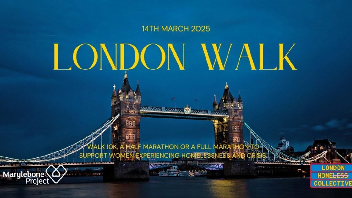 Marylebone Project London Walk 2025 - JustGiving