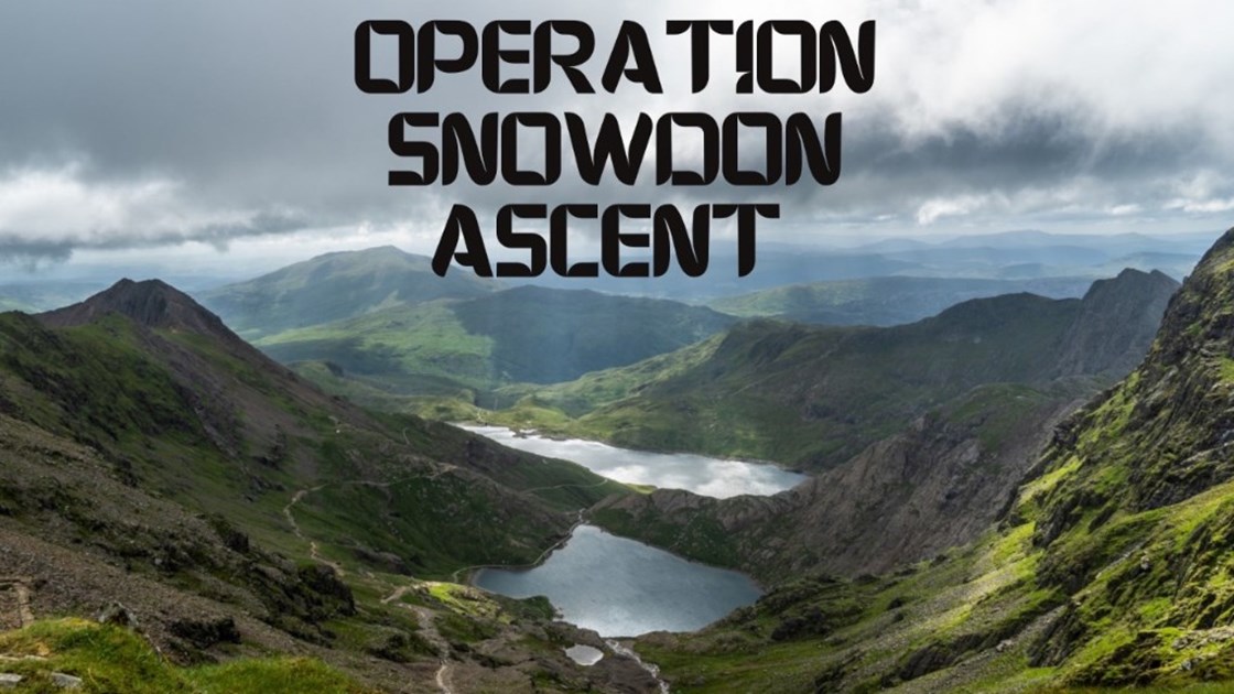 Operation Snowdon Ascent is fundraising for Fire Fighters Charity