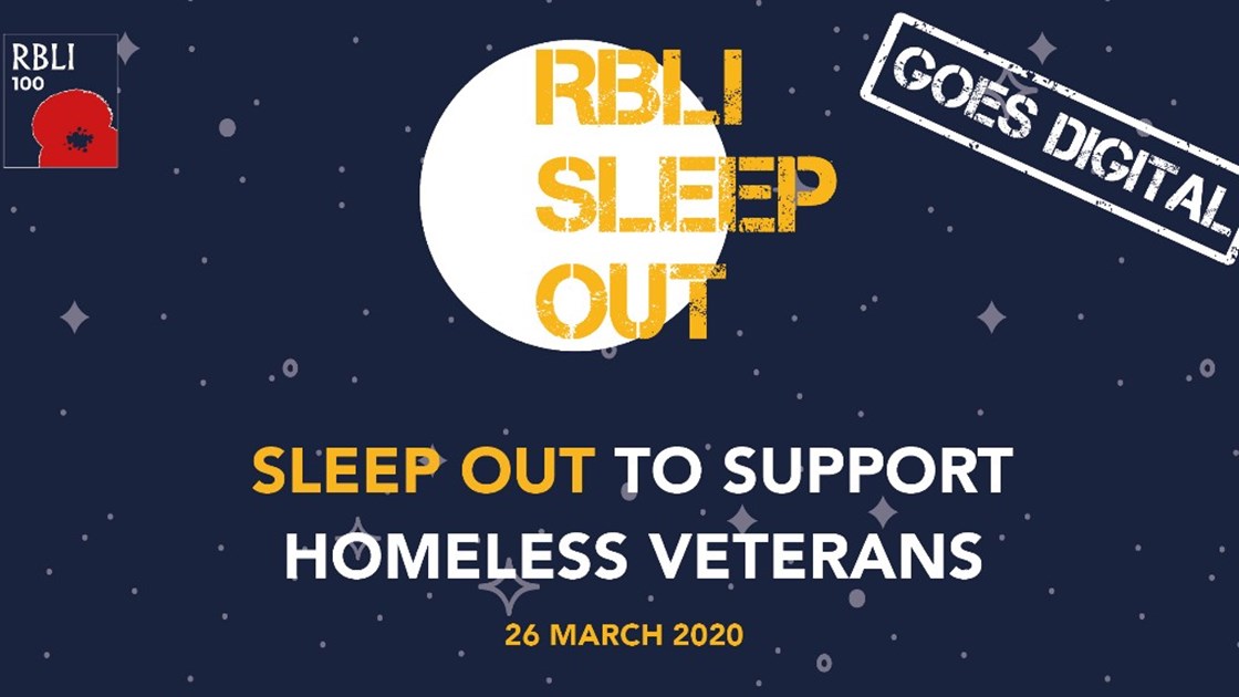 RBLI Sleep Out - Goes digital - JustGiving