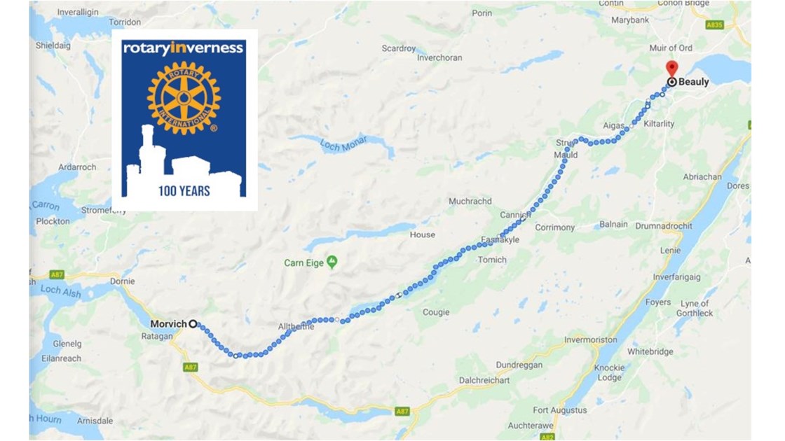 The Rotary Club of Inverness are fund raising for The Highland Cross ...