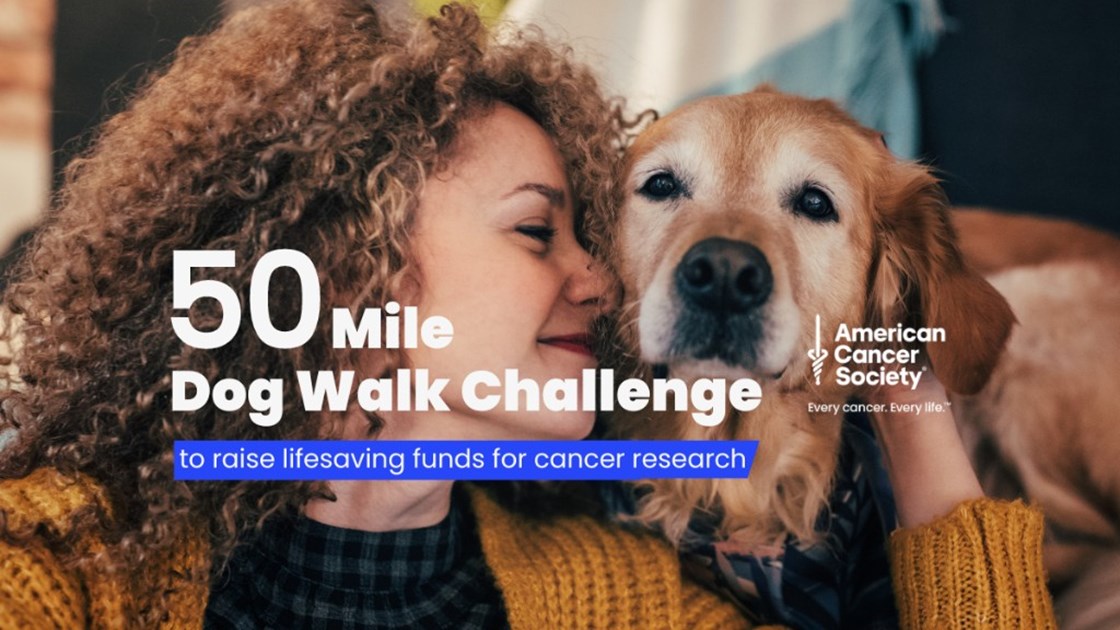 50 Miles with Your Dog in April for the American Cancer Society ...