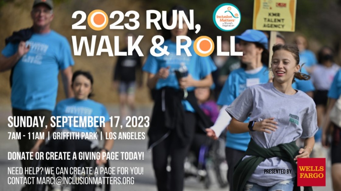 Inclusion Matters Run, Walk & Roll 2023 - JustGiving