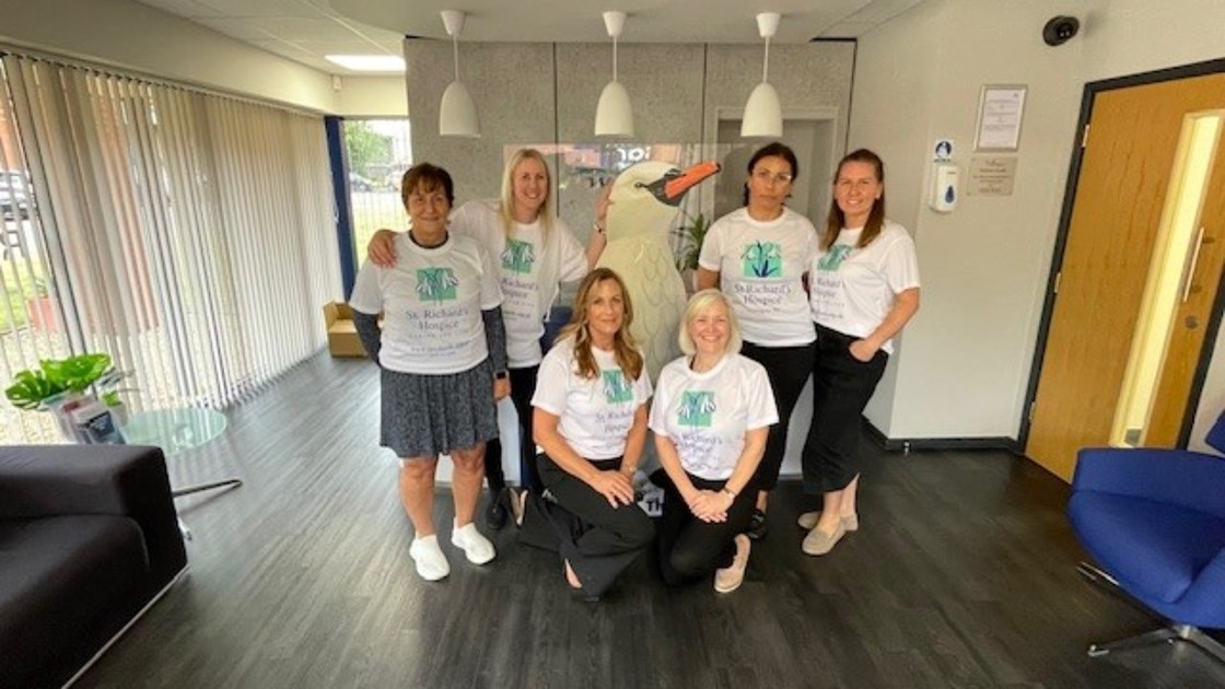Westbridge Foods is fundraising for St Richard's Hospice Foundation