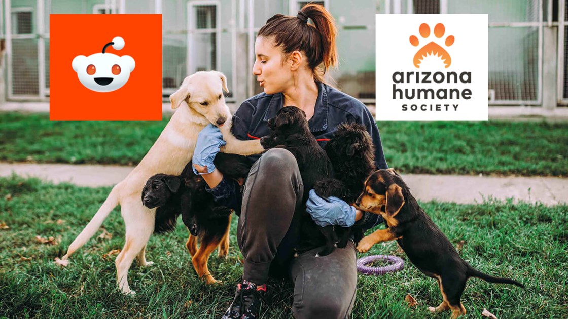 Reddit Phoenix is fundraising for Arizona Humane Society