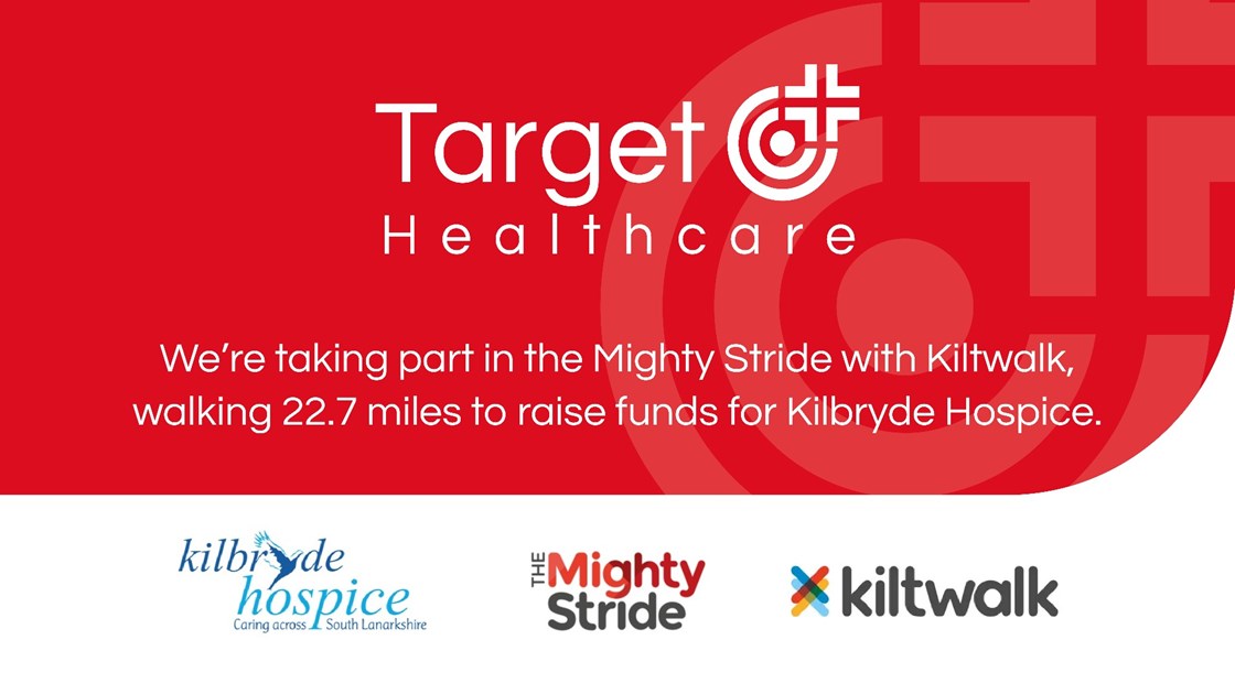 Target Healthcare is fundraising for Kilbryde Hospice