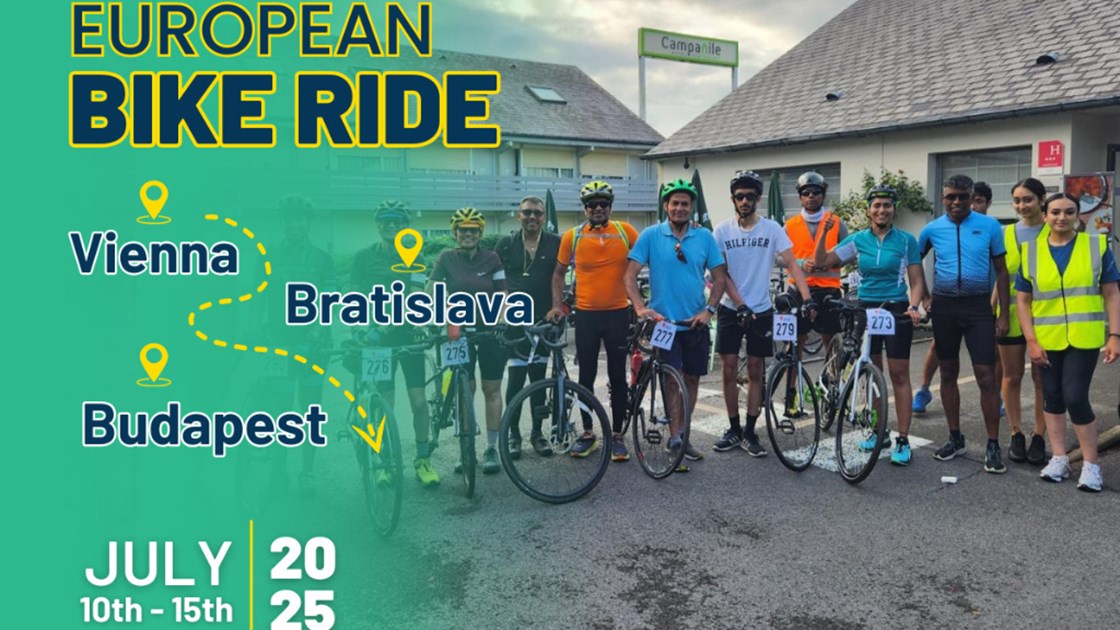 SNJ European Bike Ride - JustGiving