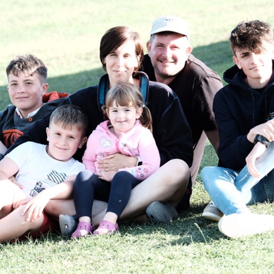 The Linton family walk for water is fundraising for CAFOD