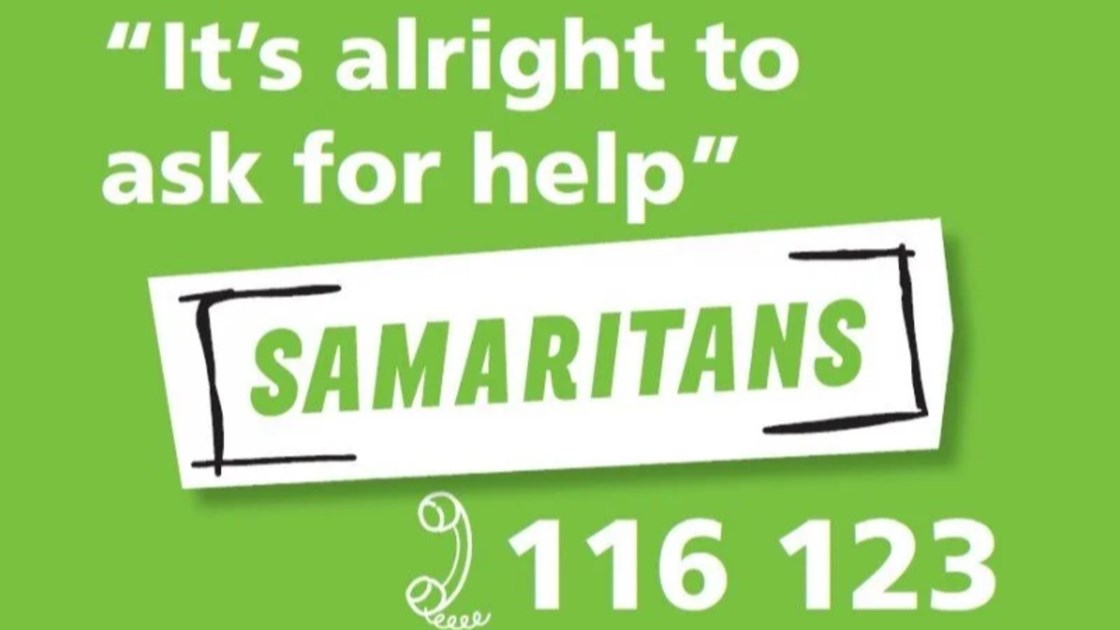 D Riordan is fundraising for Samaritans