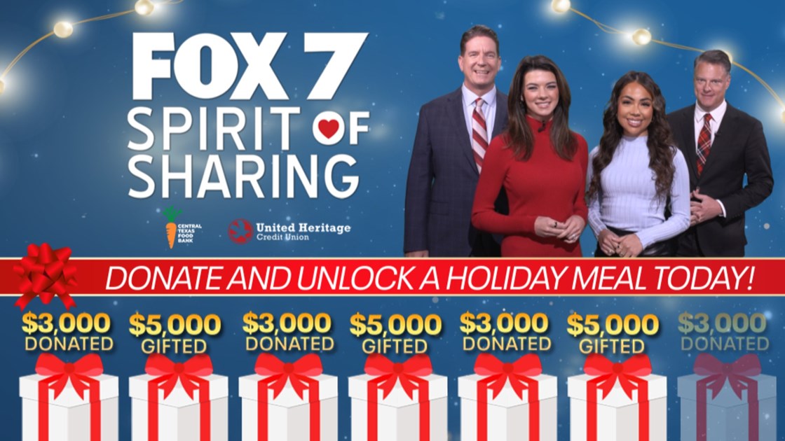FOX Spirit of Sharing is fundraising for Central Texas Food Bank Inc