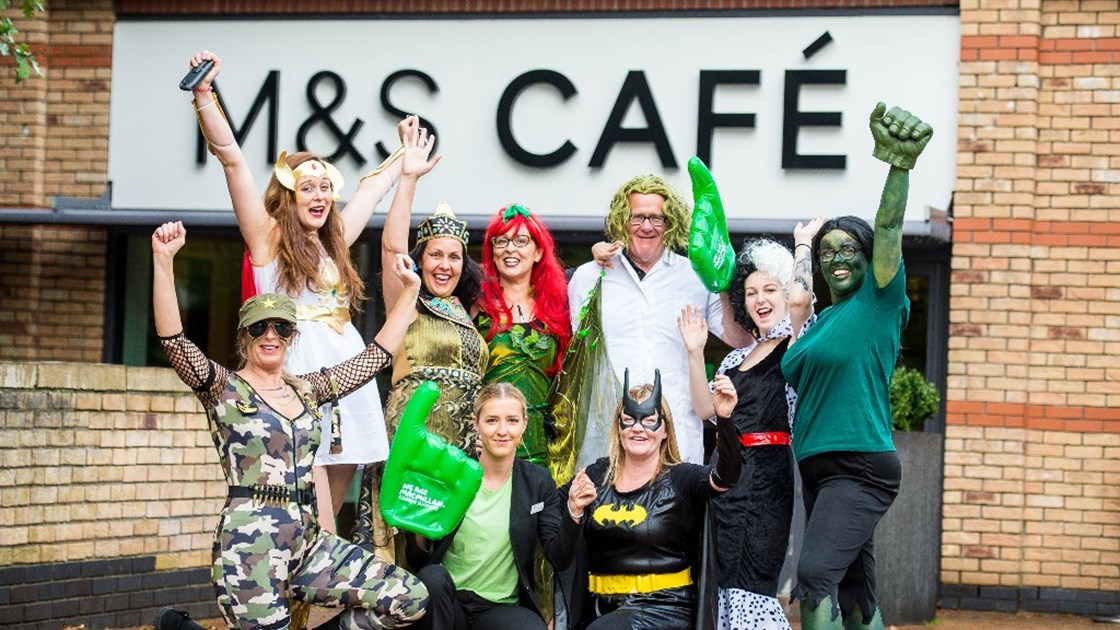 M&S and Macmillan Employee Fundraising 2020 - JustGiving