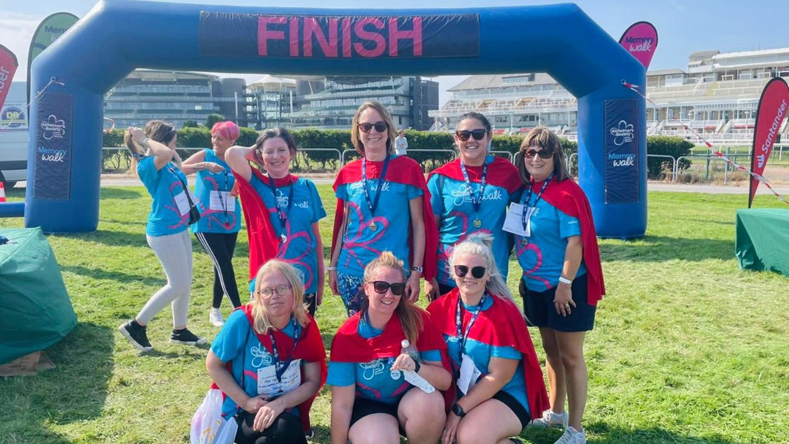 Michelle Hudson is fundraising for Alzheimer's Society