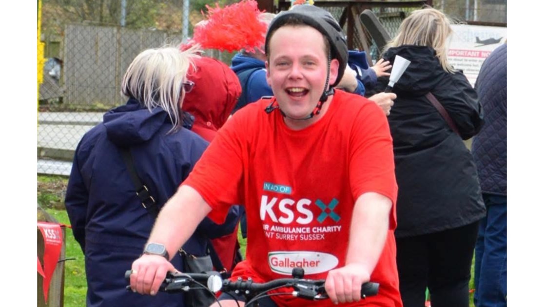 Cllr Luke Chapman is fundraising for Air Ambulance Charity Kent Surrey ...