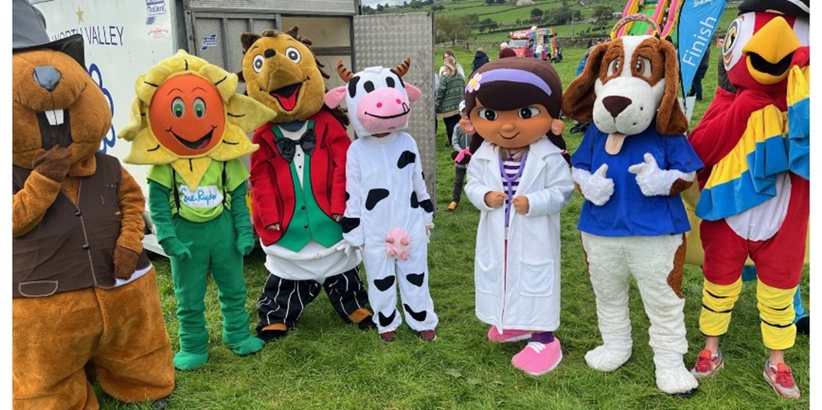 Modality AWC Mascot team! is fundraising for Sue Ryder