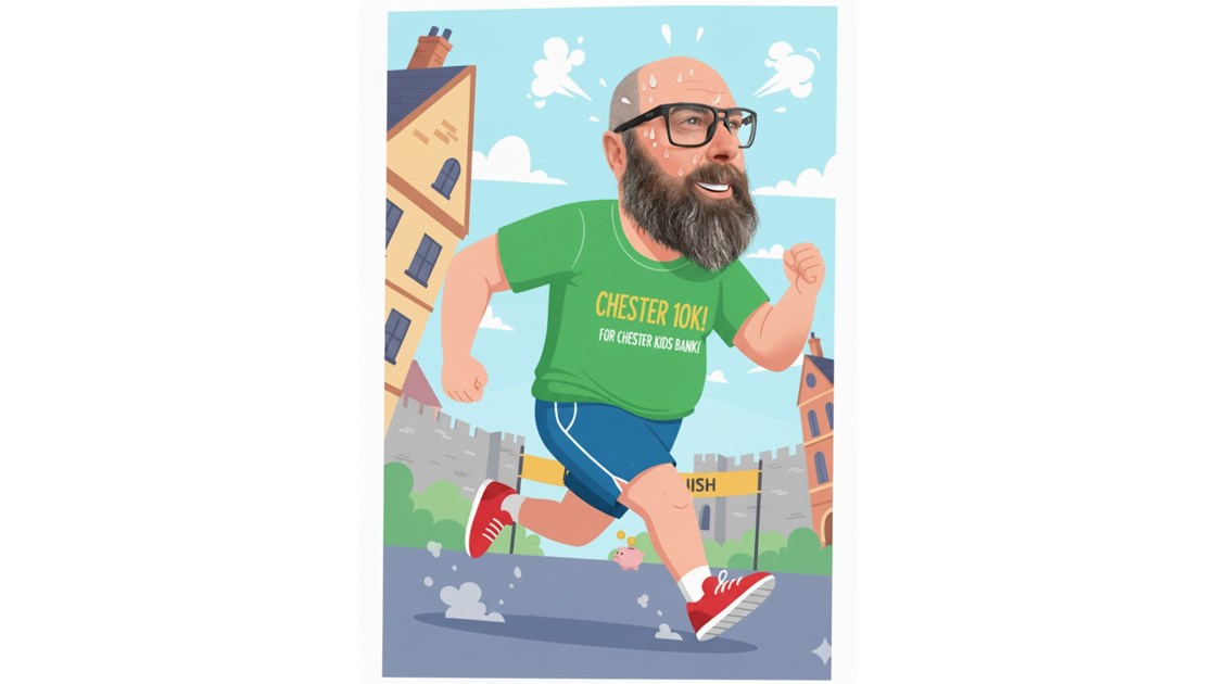 Stewart Macfarlane is fundraising for KidsBank Chester