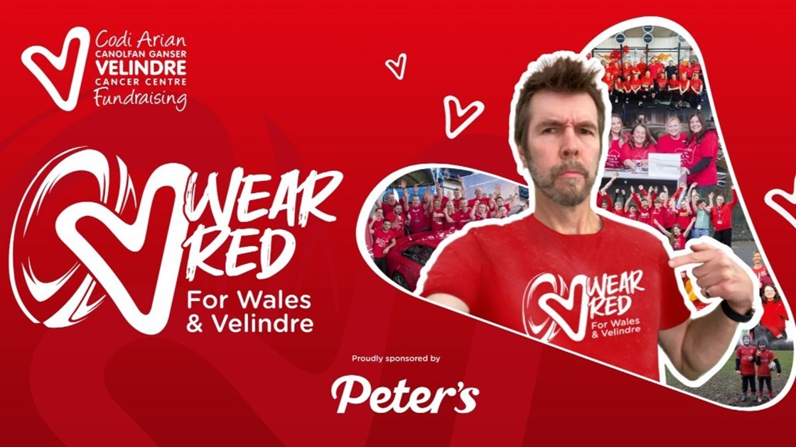 Wear Red for Wales and Velindre 2024 - JustGiving