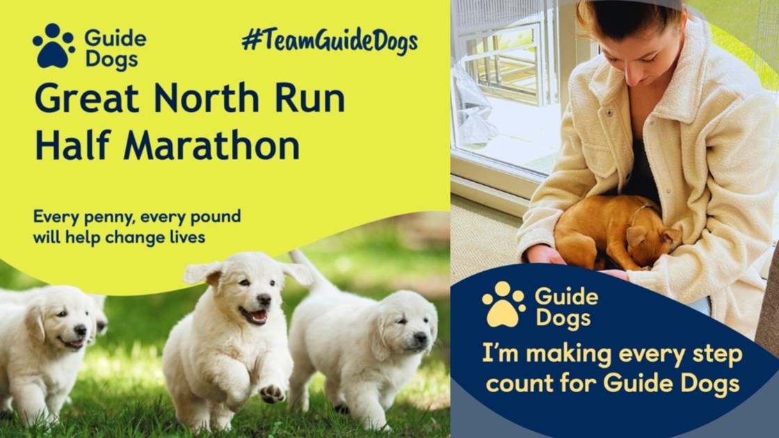 Emily Barker is fundraising for Guide Dogs