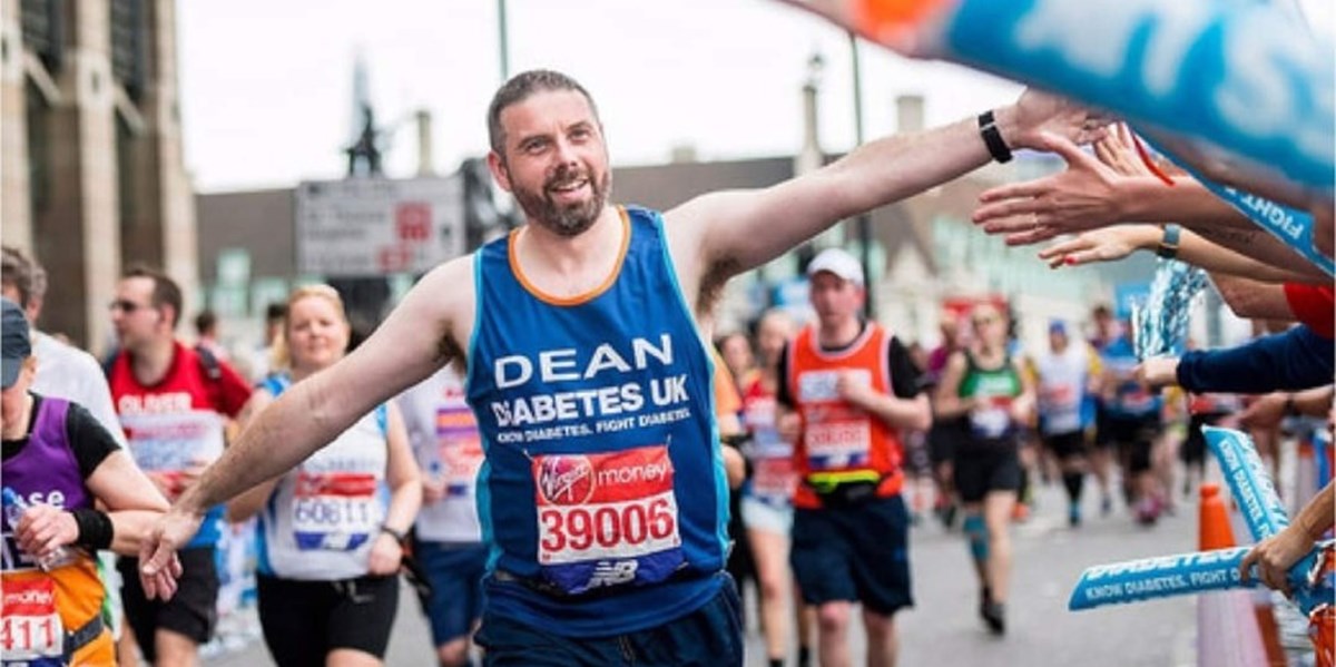 Dean Brownlee is fundraising for Diabetes UK